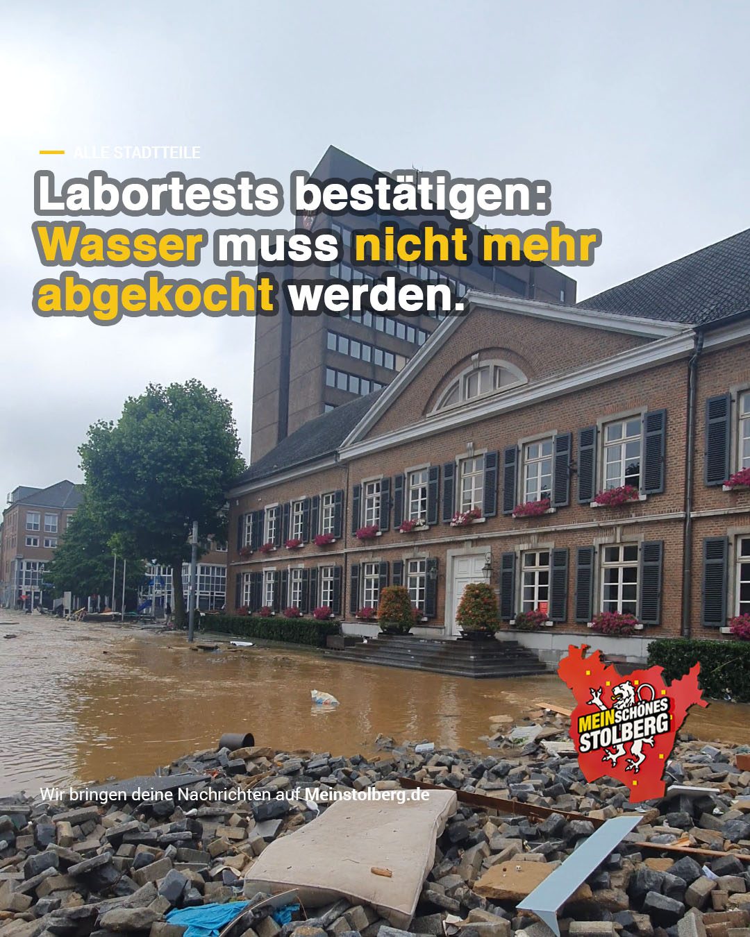 Stolberg: Abkochempfehlung für Trinkwasser in Stolberg aufgehoben – Mein Stolberg