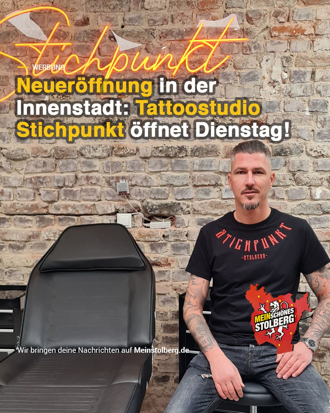 Innenstadt: Neues Tattoostudio "Stichpunkt Stolberg" eröffnet in der ...