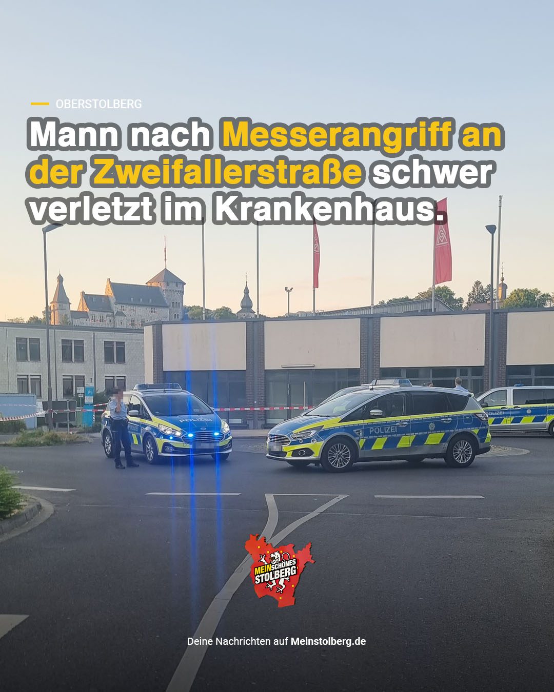 Oberstolberg: Stolberger nach Messerattacke an der Zweifallerstraße schwer verletzt – Mein Stolberg