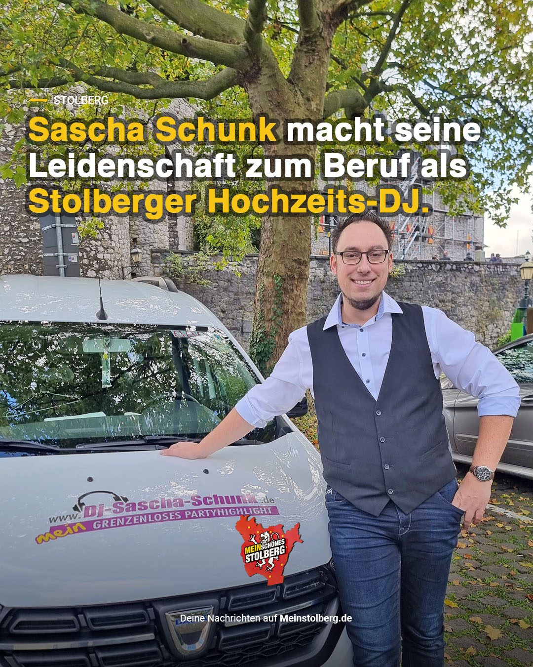 Stolberg: Sascha Schunk macht als Hochzeits-DJ seine Leidenschaft zum ...
