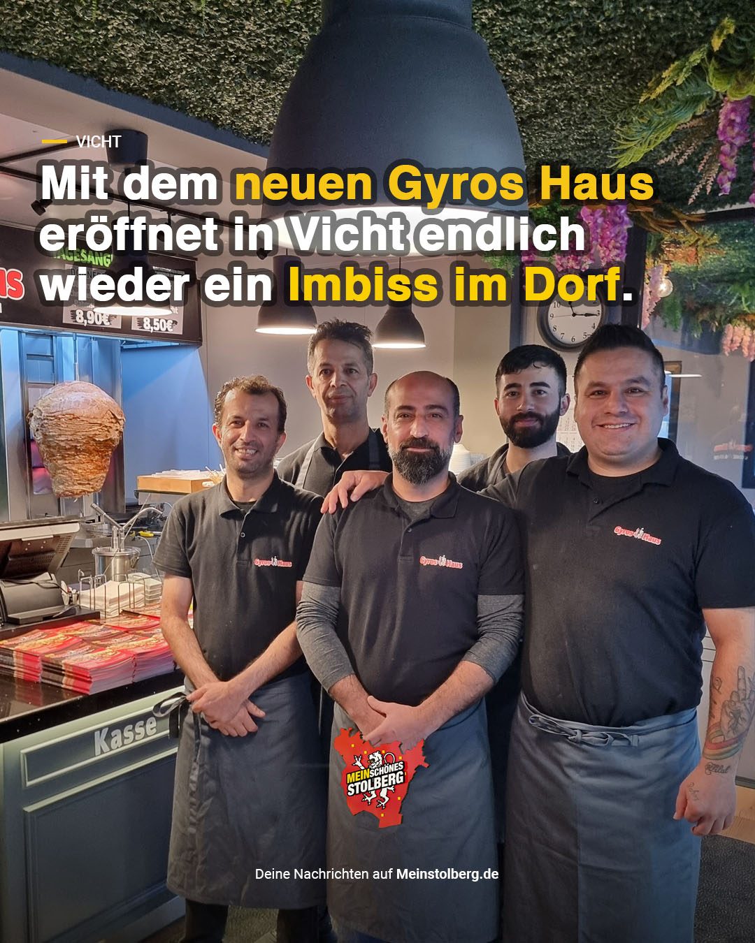 Vicht: Mit neuem Gyros Haus eröffnet wieder ein Imbiss an der ...
