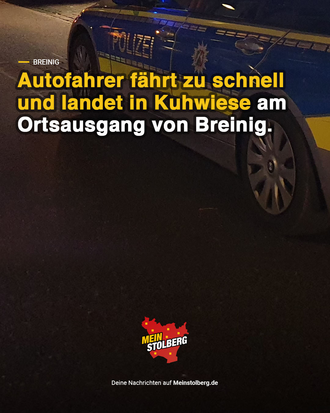 Breinig: Polizei ermittelt nach Unfall auf der Breiniger Straße wegen illegalem Straßenrennen ...