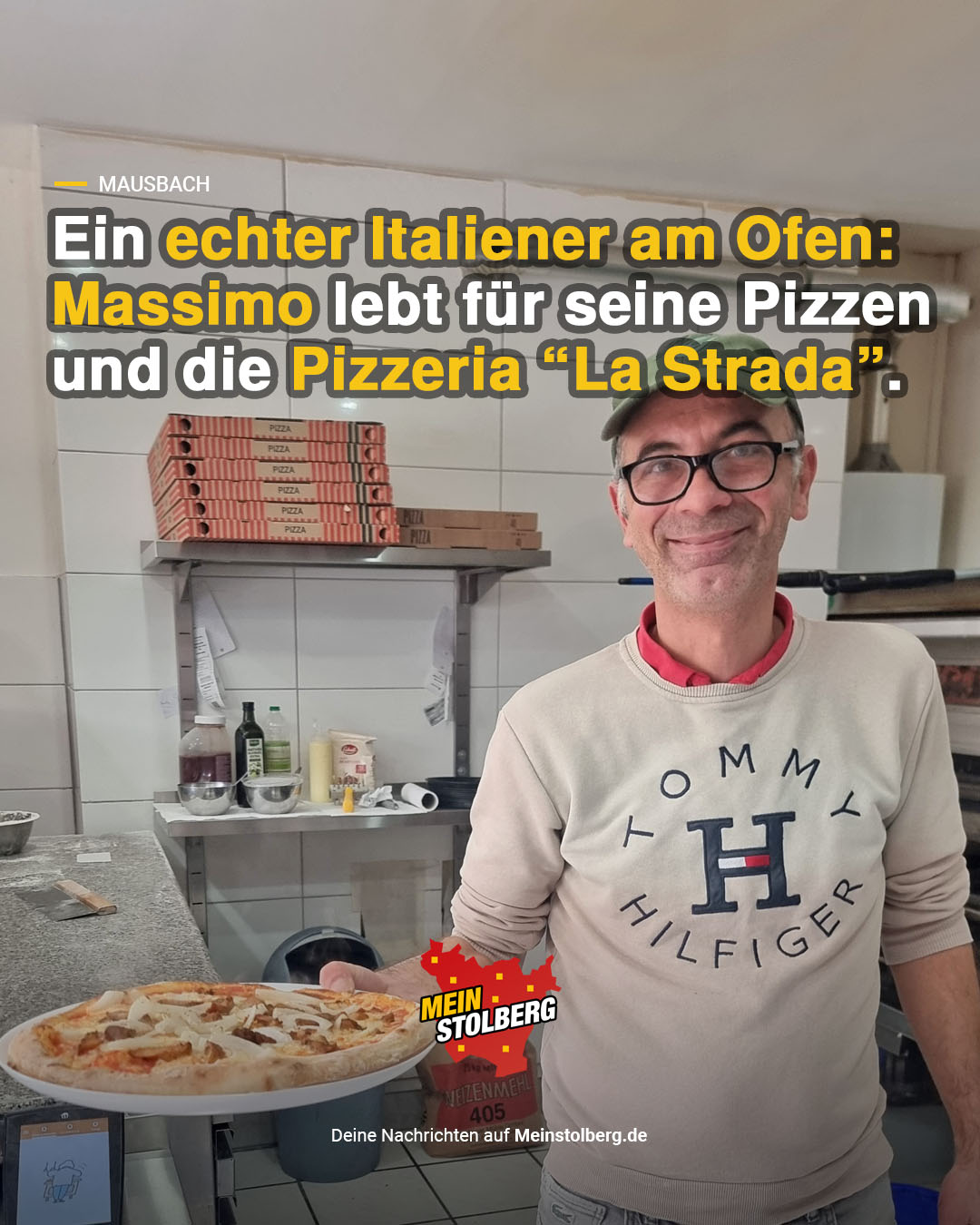 Mausbach: Ein echter Italiener am Ofen - Pizzabäcker Massimo lebt ...